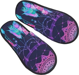 Generic Pantoufle Maison Talisman Am&eacute;rindien Rtro Chaussons Maison Portative Hiver Chaussures Chaudes Confortable Hiver Pantoufles Pour Chambre H&ocirc;tels Salon M