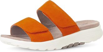 Gabor Damen Low-Top Sneaker, Frauen Halbschuhe,schnürschuhe,schnürer,straßenschuhe,Strassenschuhe,Sportschuhe,Mandarine (Micro),38.5 EU / 5.5 UK