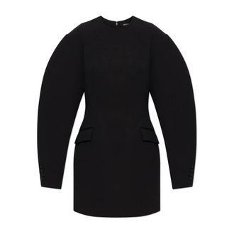 Rotate Kleid mit Taschen - - Dresses - Damen - Schwarzk - M