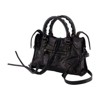 Balenciaga Le City Top Handle Bag - Black
