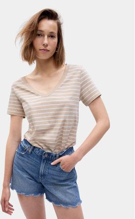 GAP T-Shirt 740140-58 Beige Regular Fit