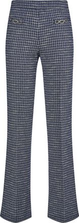 Peter Hahn Jersey-Hose Peter Hahn blau