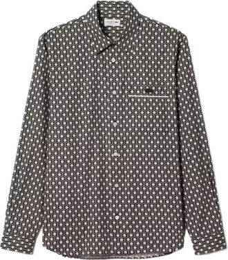 Lacoste Homme, Chemises, Multicolore, Taille: 2XL Microfantasia Shirt