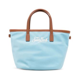 MC2 Saint Barth Femme, Sacs, Bleu, Taille: ONE Size City Mini Tote