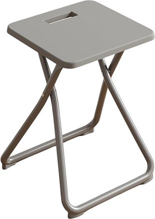 Generic 18 Zoll Faltbarer Barhocker, kompakter Klappstuhl, tragbarer Klappstuhl mit Griff und Fußmatten, Keine Montage für Küche, Schlafsaal, Waschtisch, Kirc