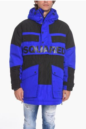 Dsquared2 Two-toned Puffer jacket with Maxi Pockets size 48
