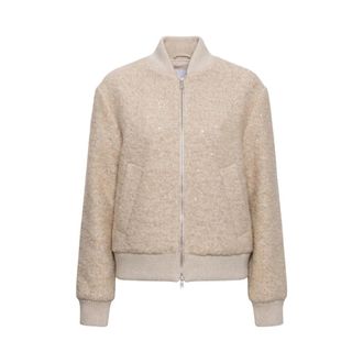 PESERICO A21103 A7733 Bomberjacke - - Jackets - Damen - Beige - S