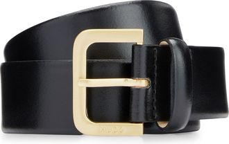 HUGO BOSS Damen Zana Belt 3,5 cm-zl Gürtel, Schwarz002, 100