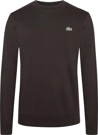 Lacoste Sweatshirt in Fleece-Qualit&auml;t mit Krokodil-Aufn&auml;her, Classic Fit in