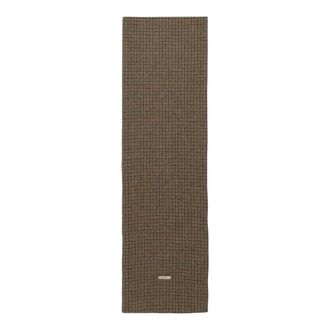 Autry Gesteppter Schal mit Karomuster - - Accessories - unisex - Braun - ONE SIZE