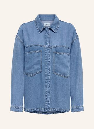Only Jeansbluse blau