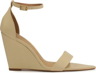 Kazar Femme, Chaussures, Beige, Taille: 36 EU Sandales sur plateformes avec bouts pointus
