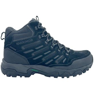 Karrimor Mount Mid Wanderstiefel f&uuml;r Herren, Leder, Wasserfest (Schwarz)