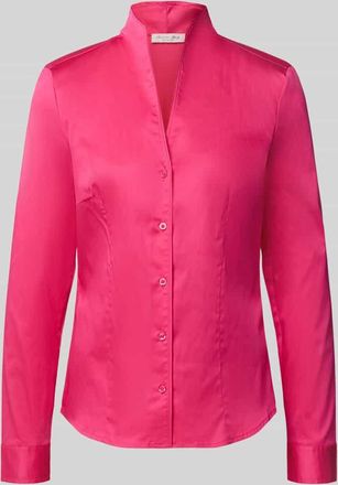 Christian Berg Regular Fit Hemdbluse aus Baumwoll-Mix