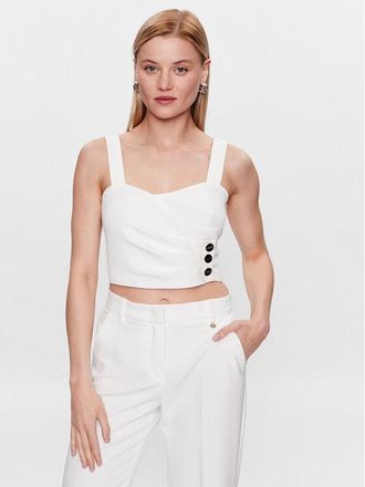 Liu Jo Top CA3095 T2200 Weiß Regular Fit