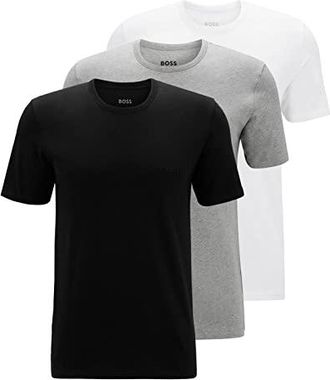 BOSS Hugo Boss Shirt SS RN 3P BM 10111875 02, Multicolore (Assorted Pre-Pack 999), XX-Large Homme