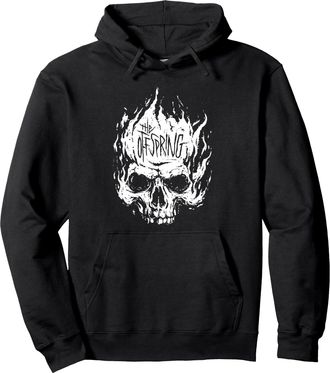 The Offspring Official White Skull Logo Pullover Hoodie