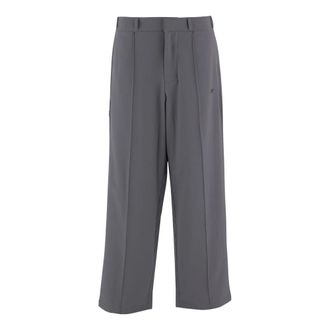 adidas Femme, Sport, Gris, Taille: 40 FR Short en nylon extensible avec logo