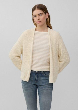 s.Oliver Cardigan Strickjacke Weiche Strickjacke aus Boucle im Relaxed Fit
