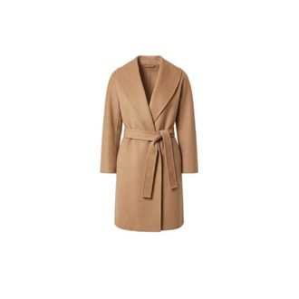Max Mara Femme, Manteaux, Brun, Taille: 38 FR Belted Manteaux