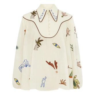 Alemais Blouse Mina Brod&eacute;e Al&eacute;mais