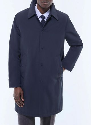 Fursac Manteau matelass&eacute; en tissu d&eacute;perlant - Taille XXL - Homme