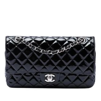 Chanel Pre-owned Vintage Double Flap Schultertasche - - Pre-owned - Damen - Schwarzk - ONE SIZE