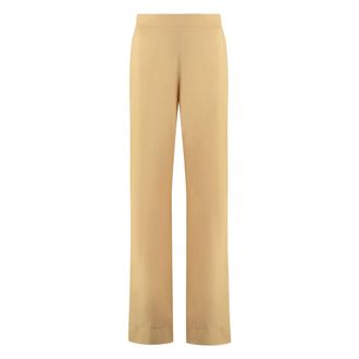 Jil Sander Satinhose - - Trousers - Damen - Beige - 2XS