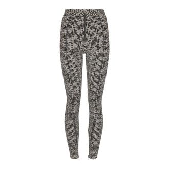 Balmain PB Labyrinth Jacquard Legging - - Trousers - Damen - Schwarzk - XS