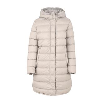 Add Umkehrbarer Rei&szlig;verschluss Vorne Kapuzenjacke - - Coats - Damen - Beige - L