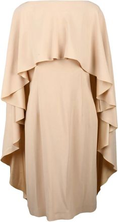 Alberta Ferretti Femme, Robes, Beige, Taille: 44 FR Tubino Longuette