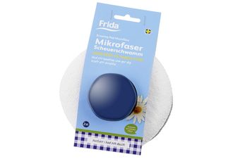Frida Frida 49003 Scheuerschwamm mit Griff+Tuch (1 St&uuml;ck)