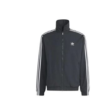adidas Homme, Sweatshirts et sweats à capuche, Noir, Taille: 2XL Firebird Track Top Veste Nylon Noire