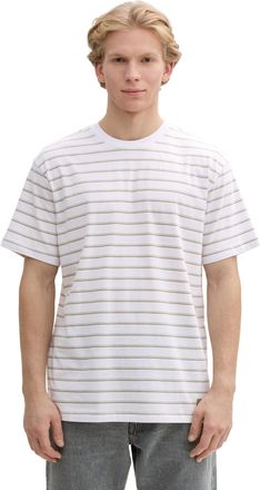 Tom Tailor T-Shirt mit Foto-Print, White, L