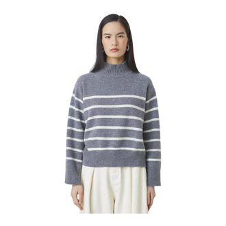 Suncoo Damen, Strickwaren, Grau, LGr&ouml;&szlig;e