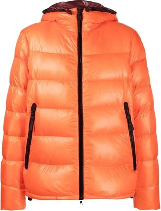 Peuterey Homme, Vestes, Orange, Taille: L Duck Feather Padded Jacket