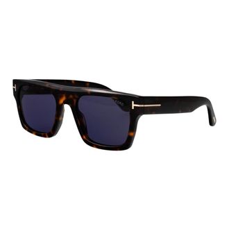 Tom Ford Homme, Accessoires, Brun, Taille: 53 MM Cyrus-02 Lunettes de soleil