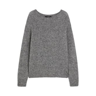 Max Mara Femme, Pulls, Gris, Taille: 38 FR Pull col rond Ghiacci