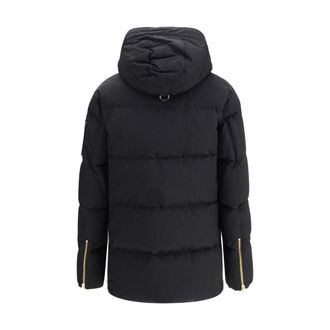 Moose Knuckles Water-Resistant Down-Filled Down Jacket - Black