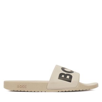 HUGO BOSS Pantoletten BOSS Aryeh 50536835 &Eacute;cru