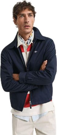 GANT Herren Cotton Windcheater Jacket Jacke, Evening Blue, XX-Large