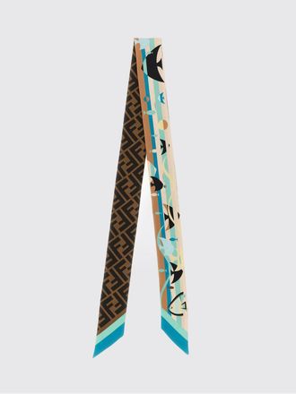 Fendi &Eacute;charpe Femme couleur Bleu Azur