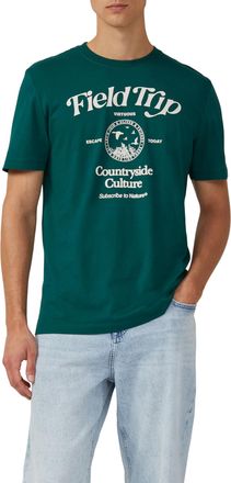 s.Oliver Baumwoll-T-Shirt mit Frontprint