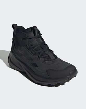 adidas Terrex Free Hiker 2.0 Gore-Tex - Wanderschuhe in Kern-Schwarz/Kern-Schwarz/Grau