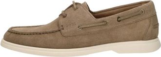 HUGO BOSS Homme, Chaussures, Beige, Taille: 45 EU Chaussures bateau Sienne