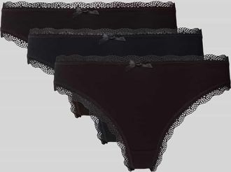 Dorina String aus Baumwoll-Mix im 3er-Pack Modell ESSENTIAL