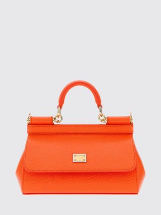 Dolce & Gabbana Mini sac &agrave; main Sicily en cuir de veau grain&eacute;