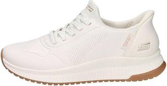 Skechers Bobs Squad 4 Chaussures pour Femme, Blanc, 36 EU