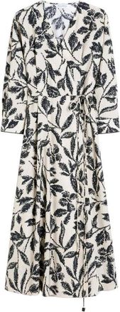 Max Mara Damen Midikleid aus Baumwolle