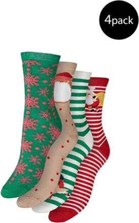 Vero Moda Vero Moda, Femme, Sous-v&ecirc;tements, Multicolore, Taille: ONE Size Vmelf 4-pack Socks